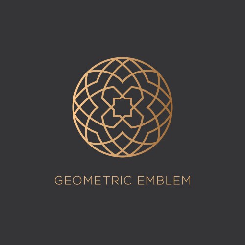 Geometric ornament Royalty Free Vector Image - VectorStock