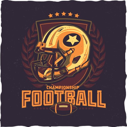 Football helmet Vector Images & Graphics for Commercial Use | VectorStock