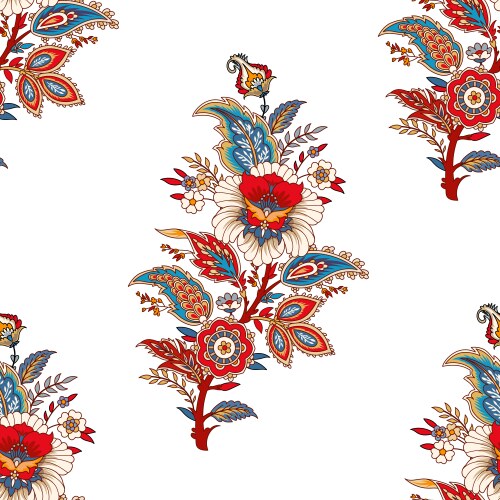 Classic ottoman turkish style floral pattern Vector Image