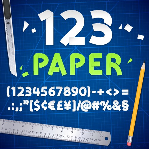 Paper Cut Out Vector Images (over 22,000)