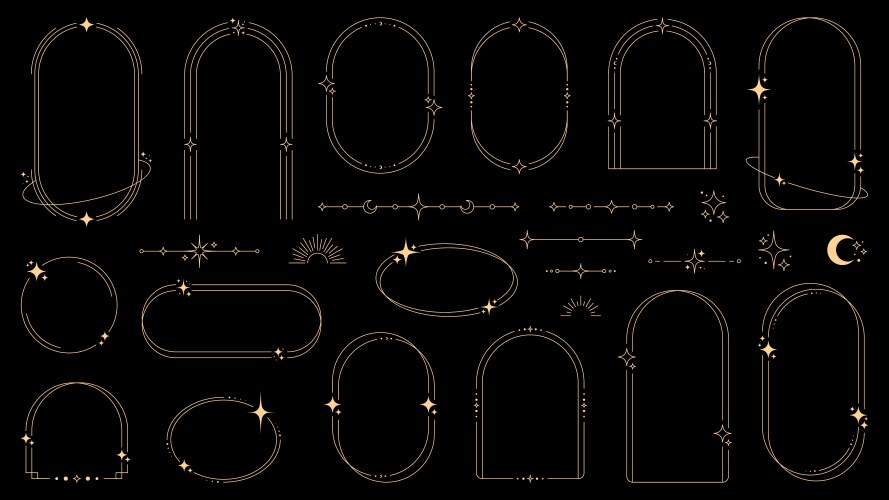 Celestial Border Vector Images (over 1,000)