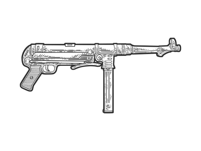 Gun Sketch Vector Images (over 5,400)
