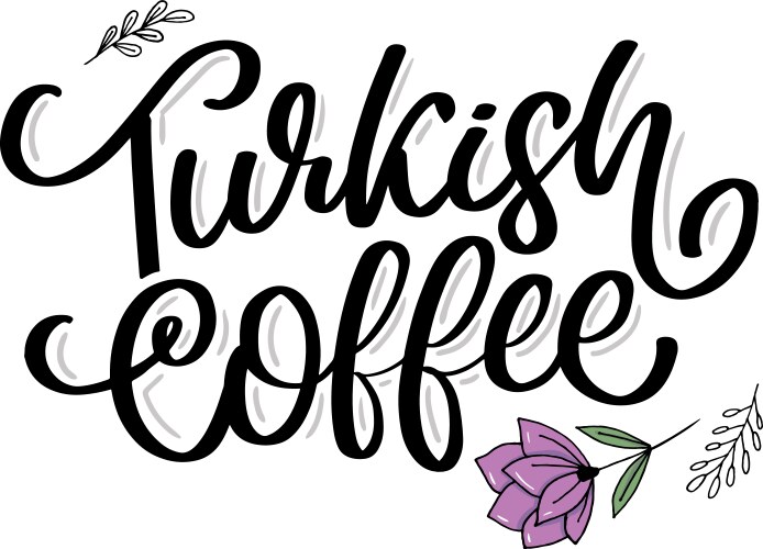 Its coffee o clock sign Royalty Free Vector Image