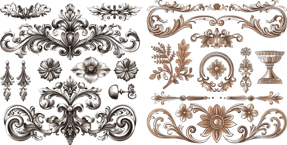 Filigree Tattoo Vector Images (over 7,400)