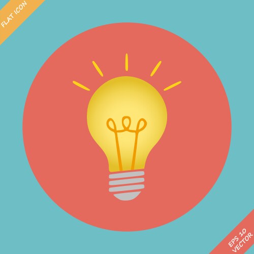 Cartoon halogen lightbulb icon in comic style Vector Image Cartoon halogen lightbulb icon in comic style Vector Image