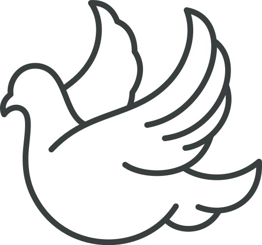 Outline Pigeon Vector Images (over 9,100)