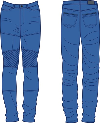 Jeans Template Vector Images (over 6,700)