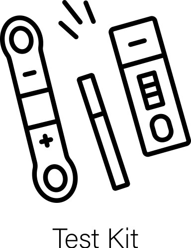 Pregnancy test Royalty Free Vector Image - VectorStock