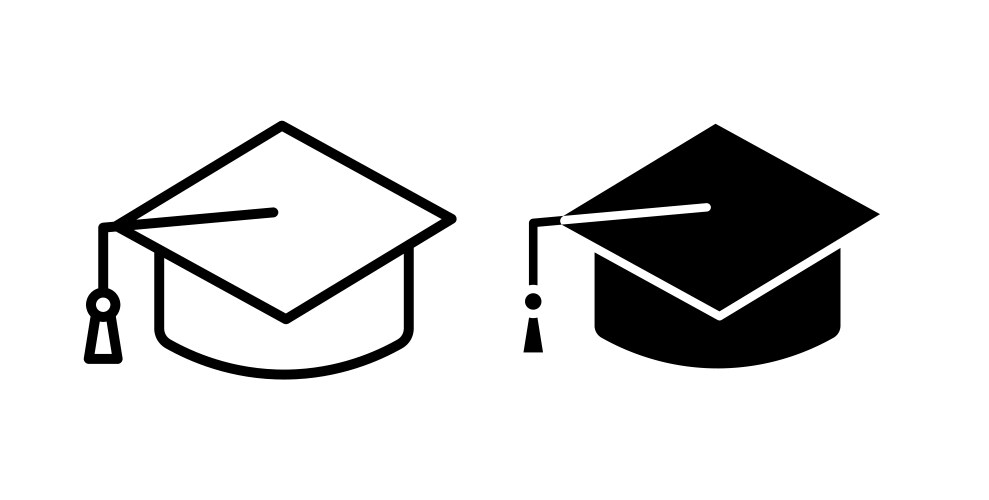 Graduation Cap Line Vector Images (over 15,000)