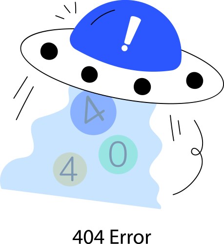 Analyzing error Royalty Free Vector Image - VectorStock