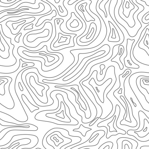 Topographic map seamless pattern Royalty Free Vector Image