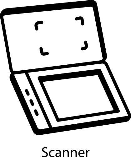 Barcode scanner Royalty Free Vector Image - VectorStock