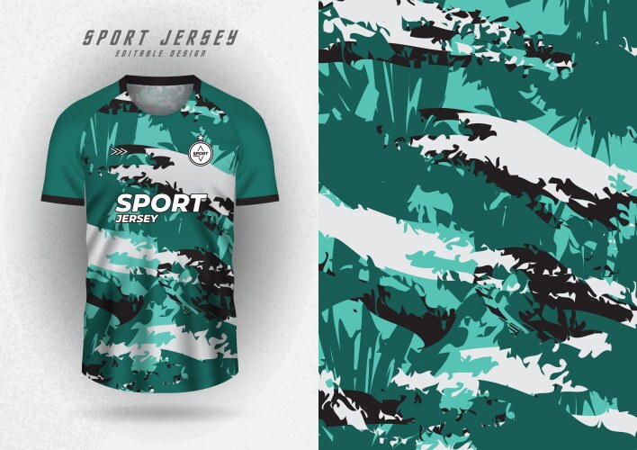 Sports jersey and t-shirt template Royalty Free Vector Image