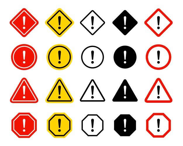 Caution Signs Vector Images (over 190,000)