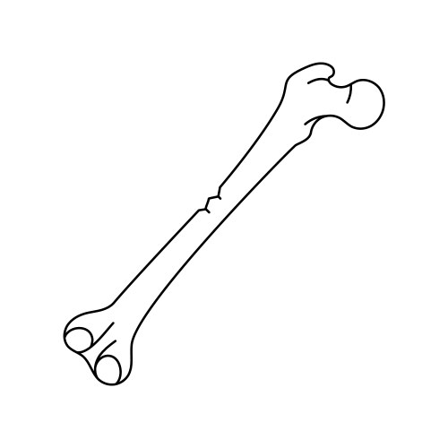 Thermally modified wooden boards line black icon Vector Image