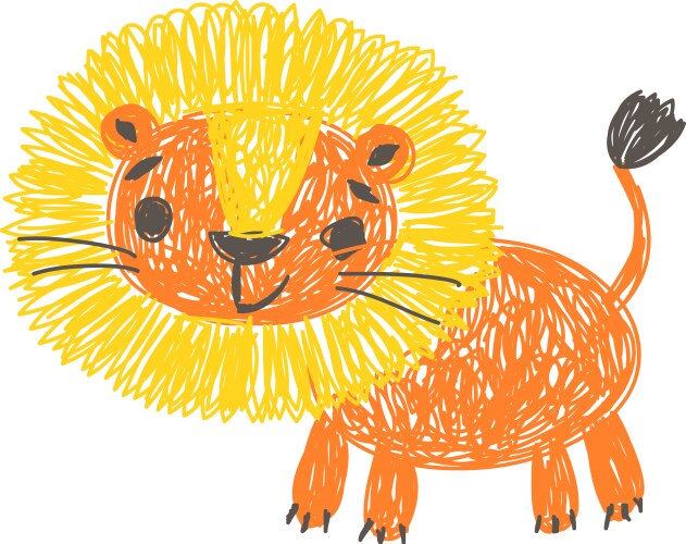 Lion Scratch Vector Images (over 970)