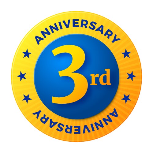 Anniversary Badge Vector Images Over 46 000