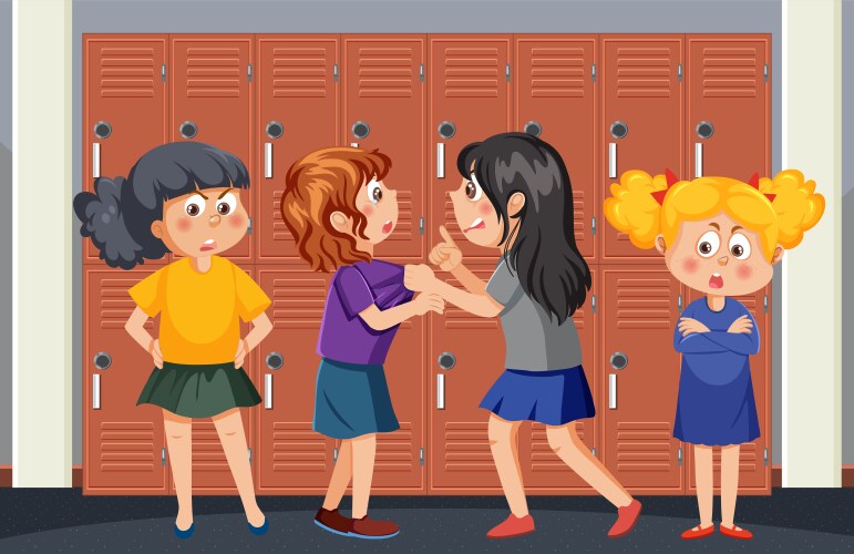 Bullying Cartoon Vector Images (over 6,600)
