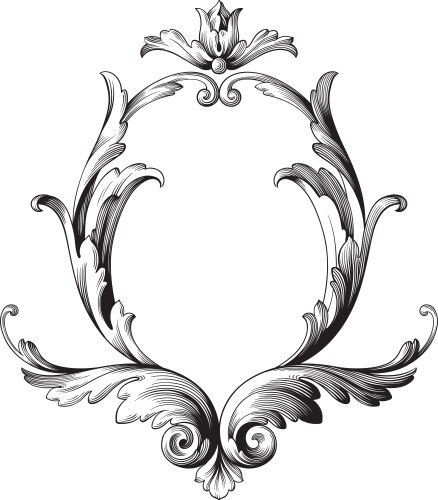 Filigree Vector Images & Graphics for Commercial Use | VectorStock