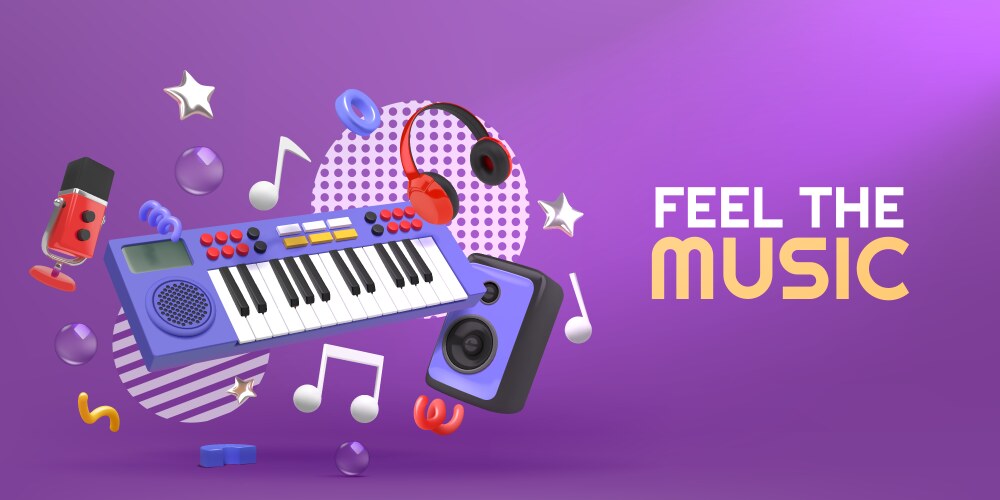 3d Musical Notes Vector Images (over 5,900)