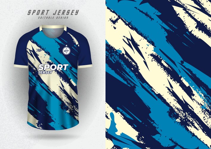 Sports jersey and t-shirt template Royalty Free Vector Image