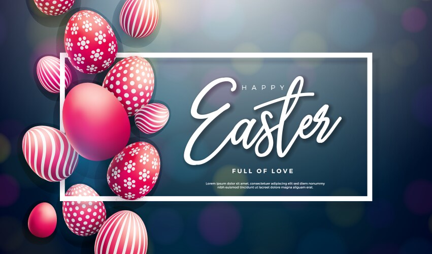 Happy easter holiday Royalty Free Vector Image
