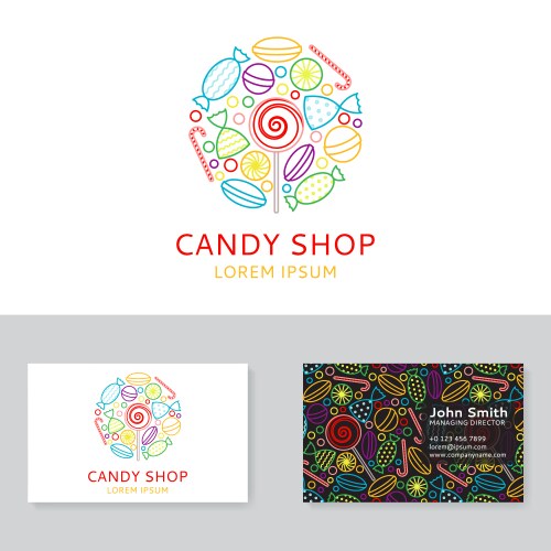 Vintage Candy Logo Vector Images (over 3,400)