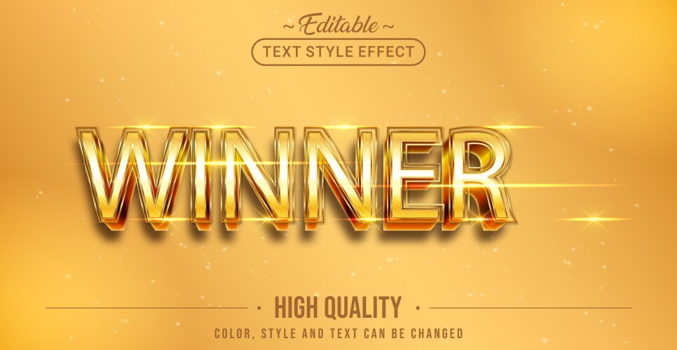 Editable text style effect - moon theme Royalty Free Vector