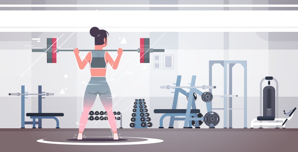 Cartoon Girl Lifting Weights Vector Images (over 690)