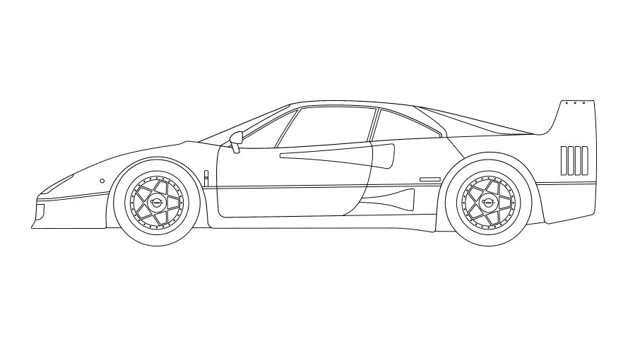 Ferrari Vector Images (over 310)