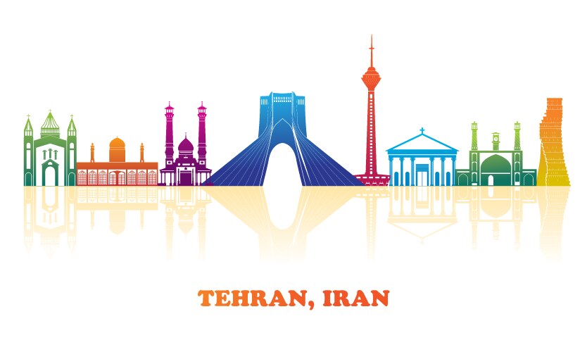 Dubai Skyline - Modern Cityscape Royalty Free Vector Image