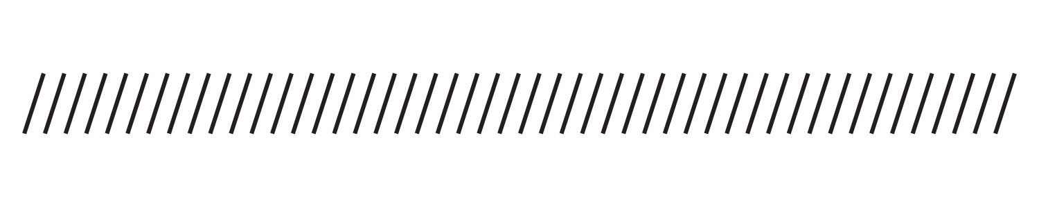 Slash line border diagonal lines divider strip Vector Image