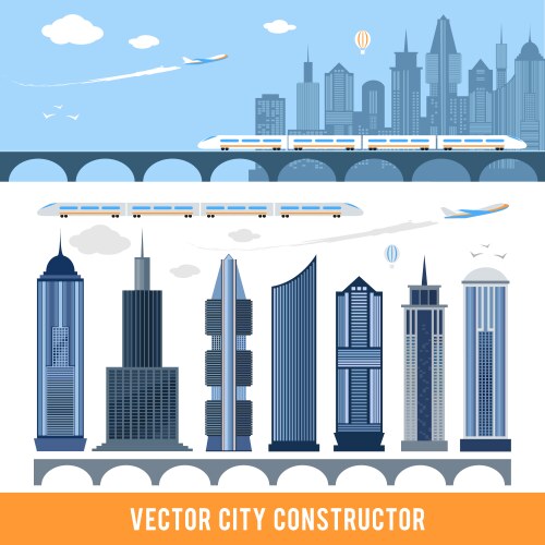 City infographics Royalty Free Vector Image - VectorStock