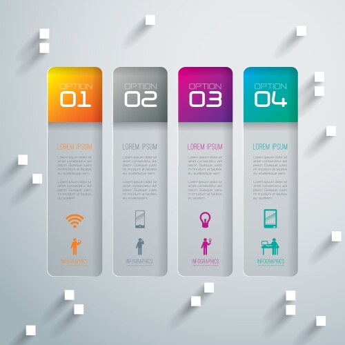 Infographics design Royalty Free Vector Image - VectorStock