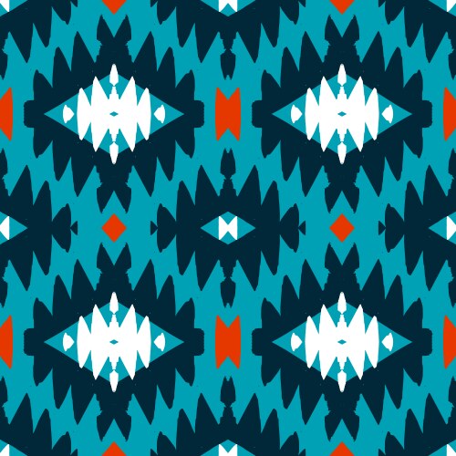 Native american geometric pattern Royalty Free Vector Image
