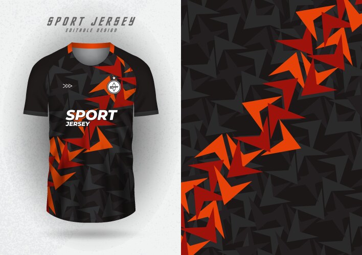 Sports jersey design Royalty Free Vector Image