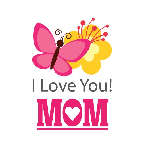 Happy valentines day card i love you glow lights Vector Image