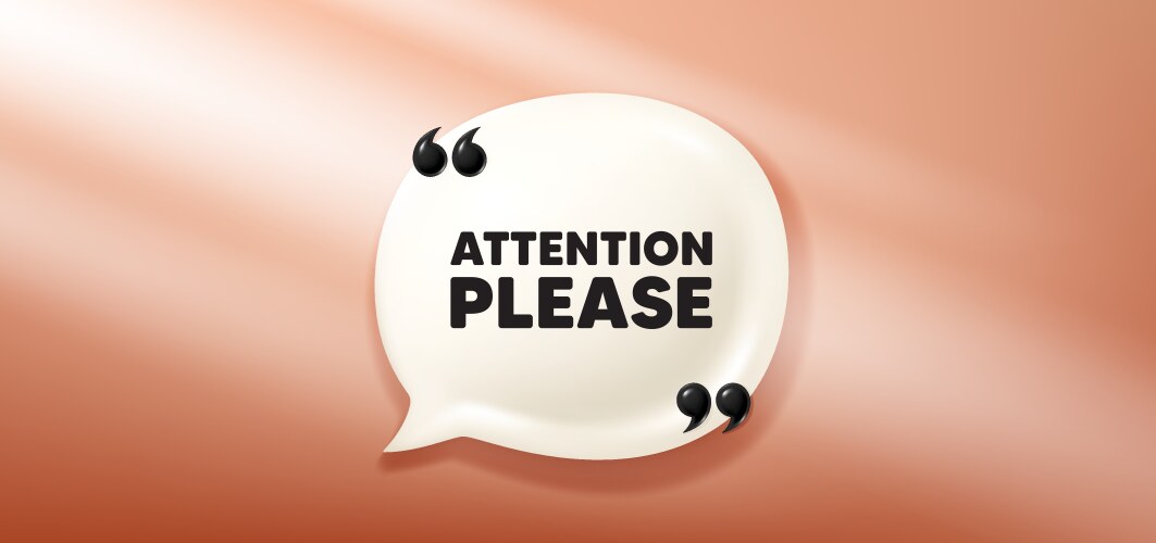 Attention Please Vector Images (over 1,800)