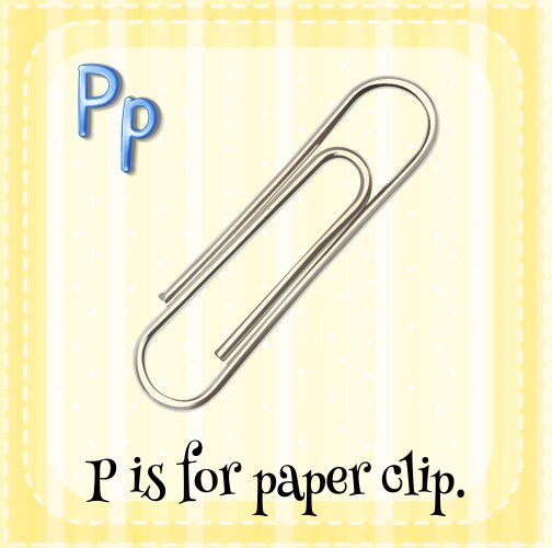 Letter P Flashcards Vector Images (over 460)