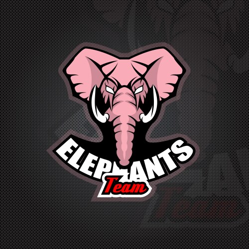 Elephant Head Front Vector Images (over 440)
