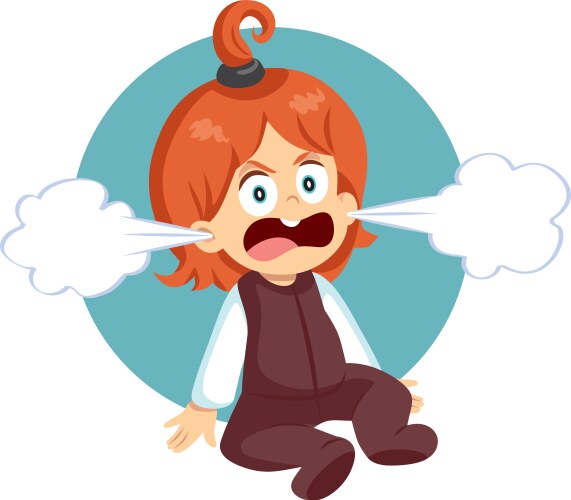 Angry Child Cartoon Vector Images (over 8,300)