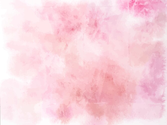 Soft pink powder color watercolor background Vector Image