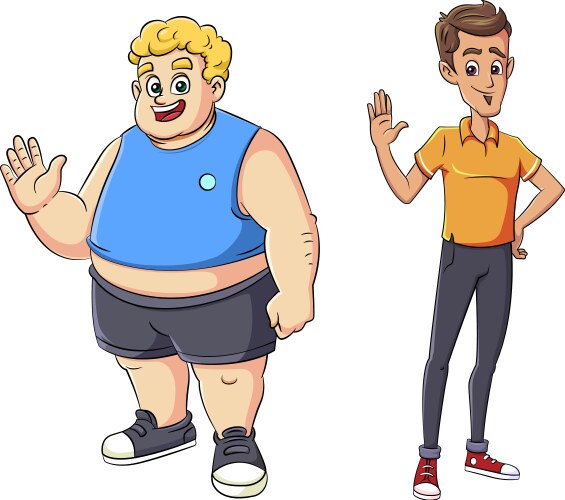 Fat Guy Vector Images (over 2,300)