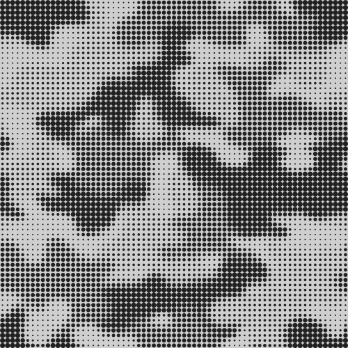 Octagon camouflage seamless pattern white gray Vector Image