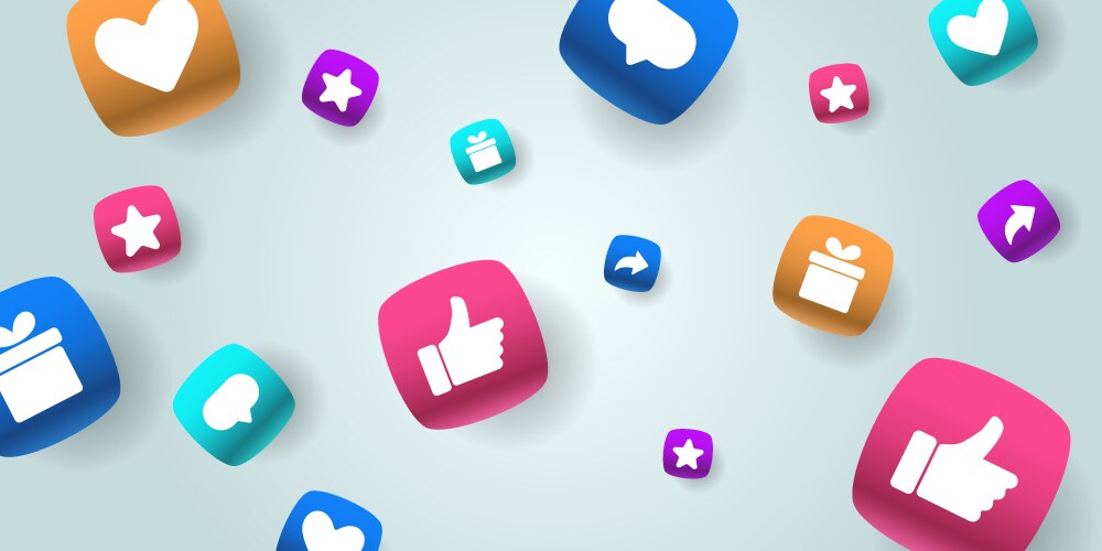 Social Media Background Vector Images (over 310,000)