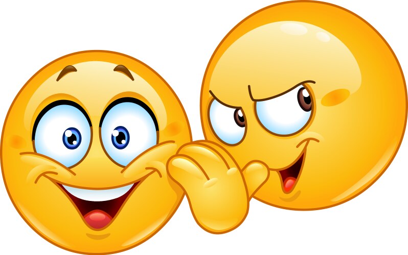 Emoticon with thumb business commerce concept Vector Image