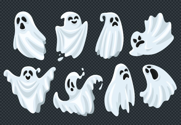 Ghost Vector Images & Graphics for Commercial Use | VectorStock