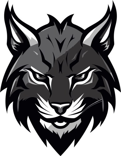 Prowler silhouette majesty logo art stalkers Vector Image