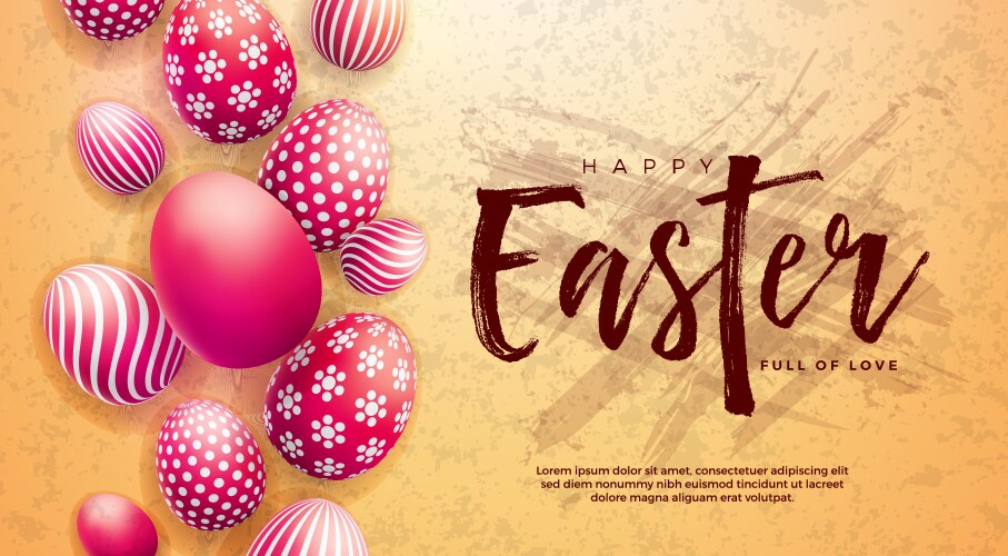 Happy easter holiday Royalty Free Vector Image
