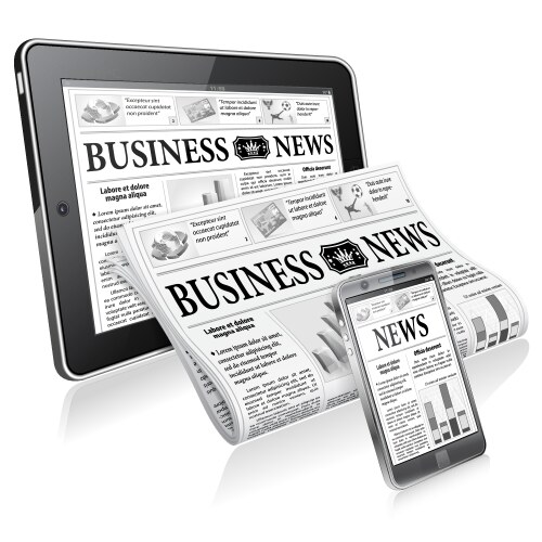 Newspaper Royalty Free Vector Image - VectorStock